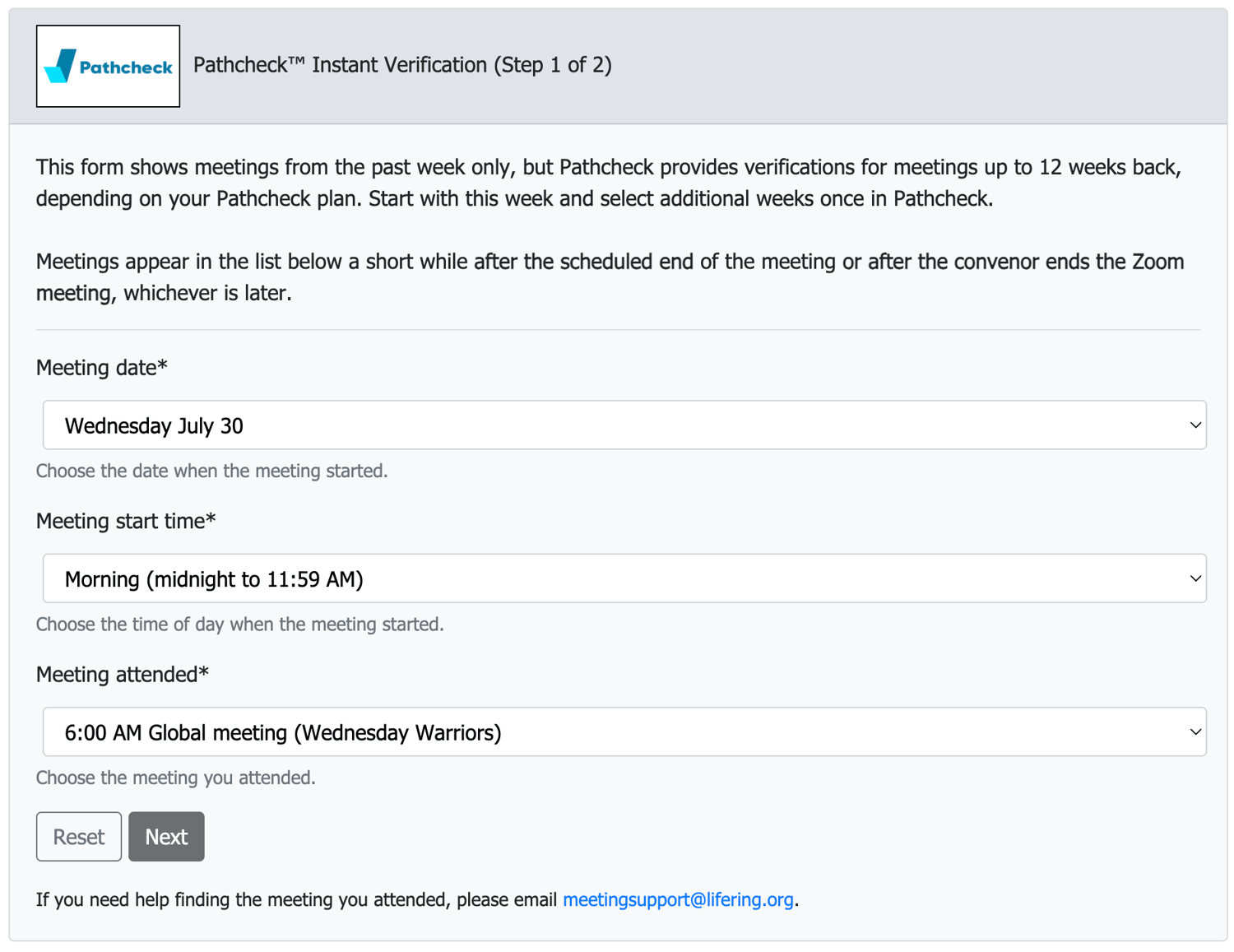 Where Do I Find the Pathcheck Code? | Pathcheck